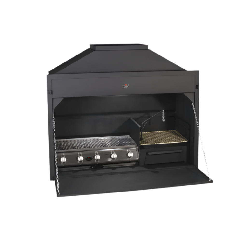 1500 COMBO BUILT-IN BRAAI | OPTION D – Decor Fires