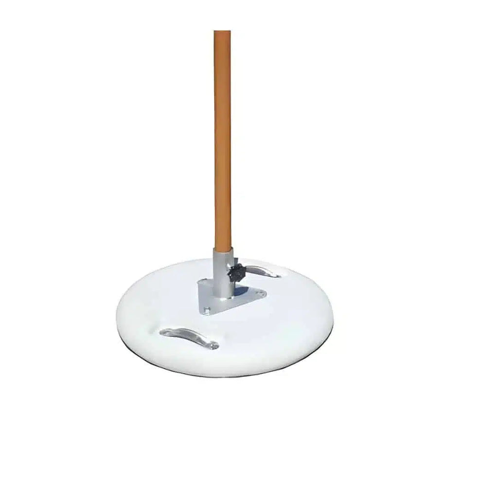 Hydro Fire Umbrella Concrete Base with Aluminium Handles - Large 60kg ...
