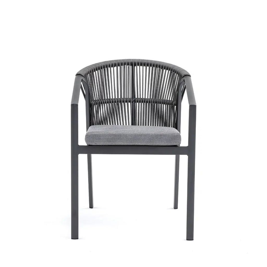 Hydro Fire Coastal Weave Dining Chair (Anthracite) – Decor Fires