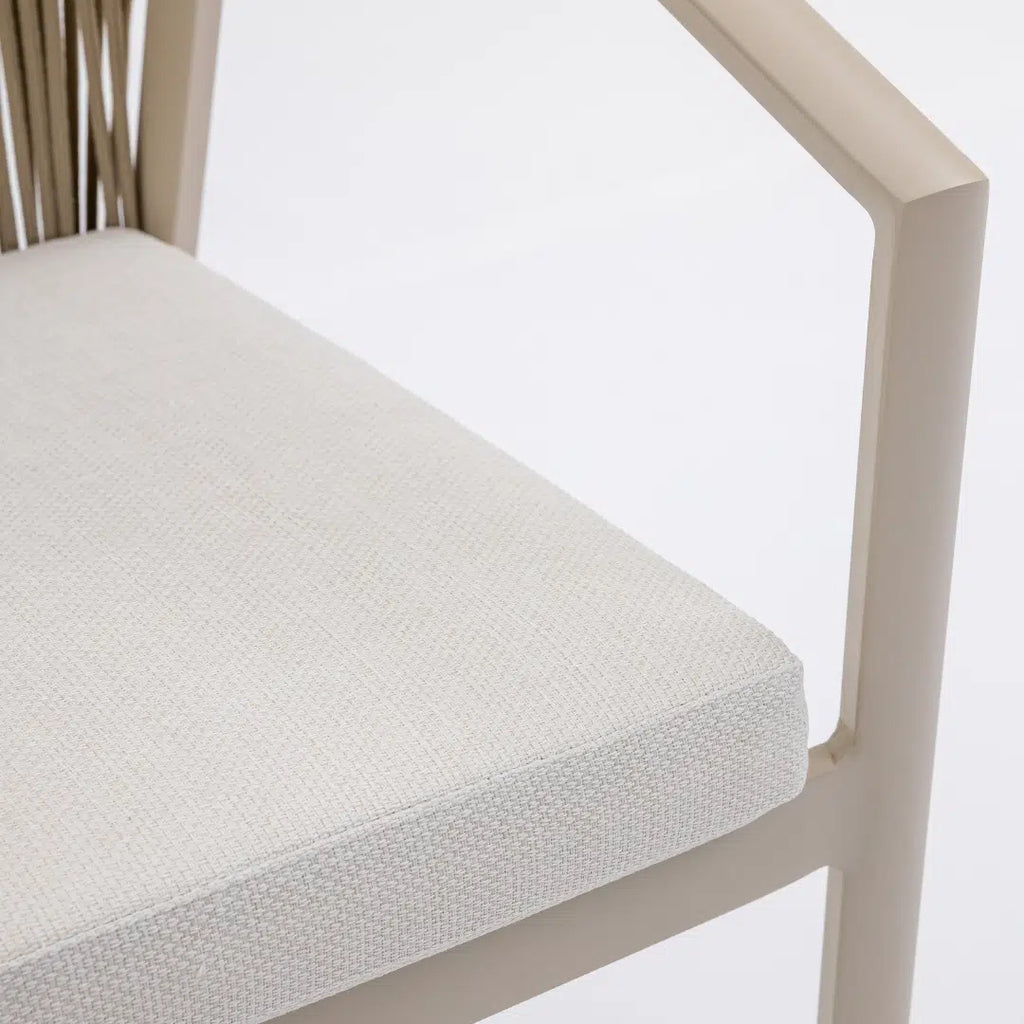 Hydro Fire Coastal Weave Dining Chair (Beige) – Decor Fires
